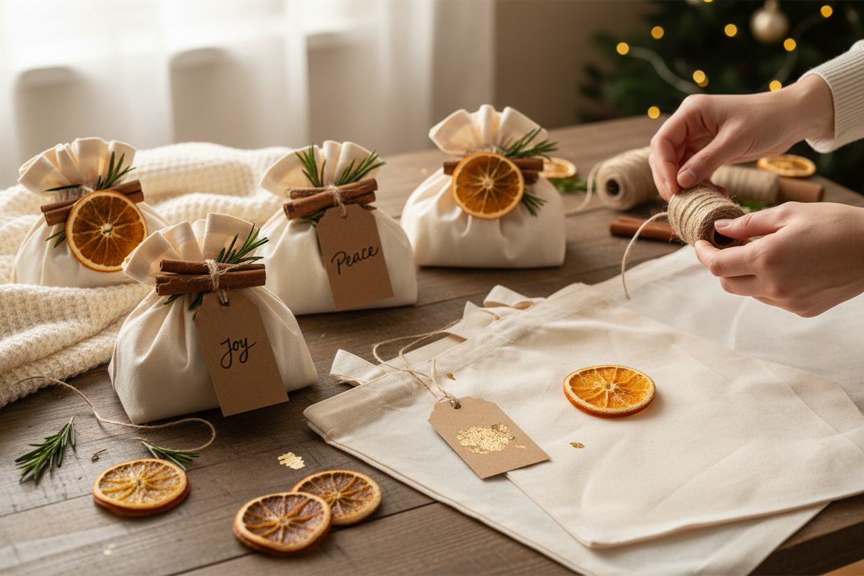 Sustainable Gift Wrapping Ideas | Reusable Tote Bags - FAB THREADZ